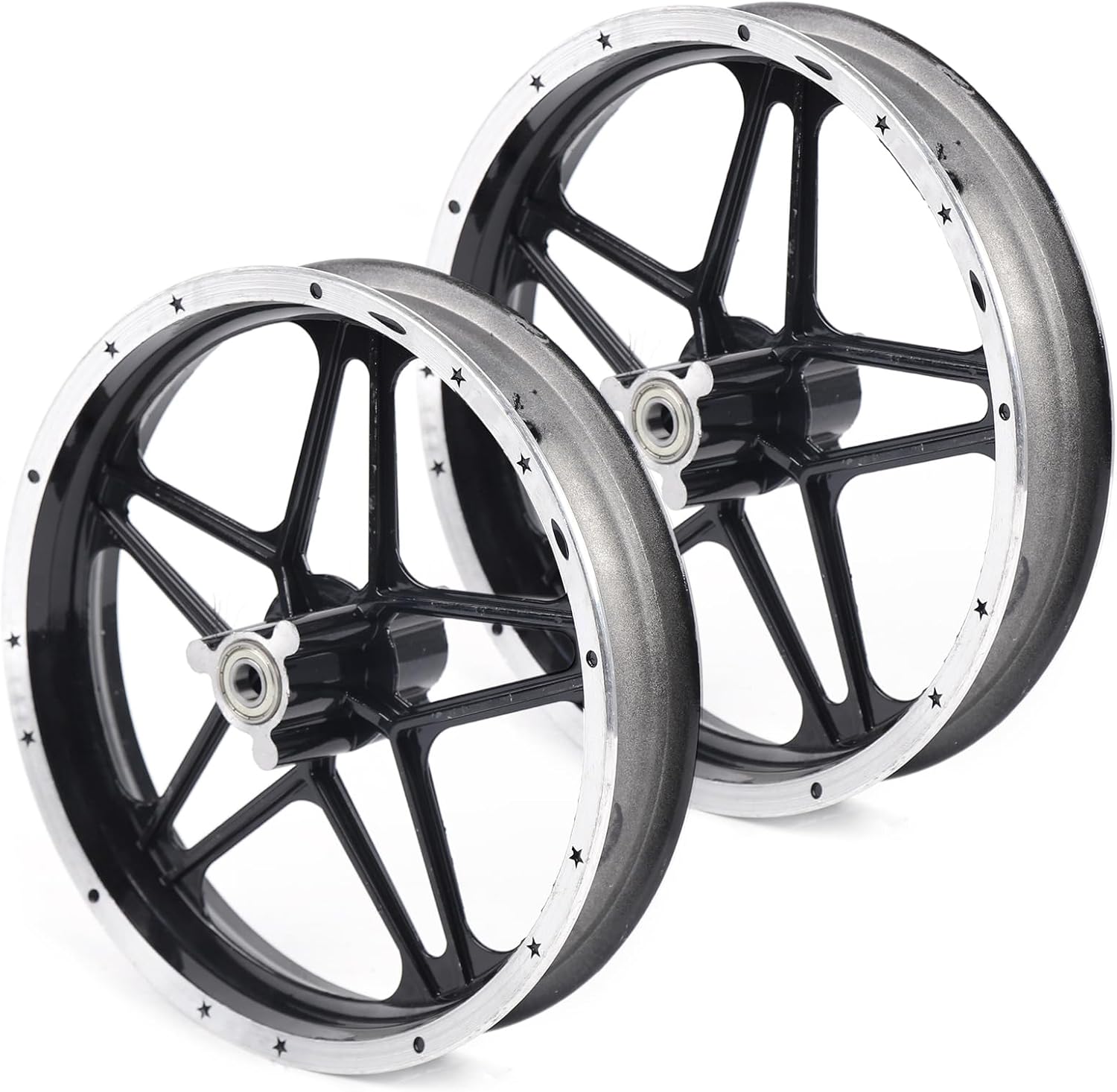 Amazon.com: Serendicy Front Rear Wheel 2.50-10 Aluminum Tire Rim Hub ...