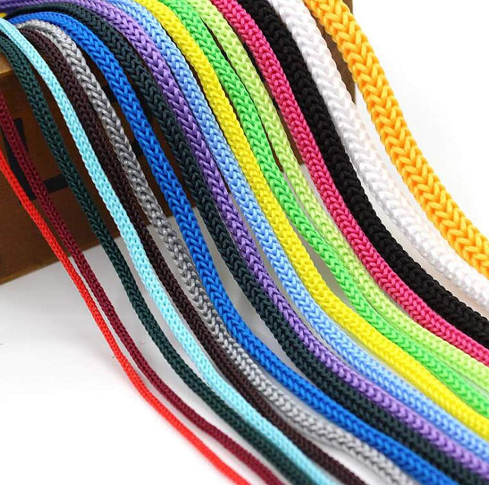 Hollow Braided Polypropylene Rope 1/10, 1/8, 1/6, 1/5, 1/4 inch,Barrier ...