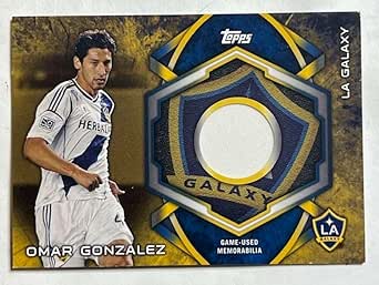 Amazon.com: 2014 Topps MLS Kits Relics Gold #KIT-OG Omar Gonzalez ...