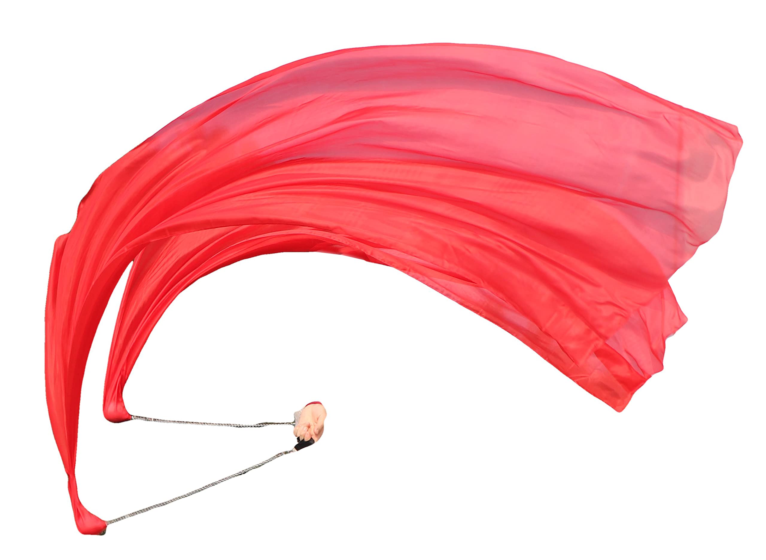 Amazon.com: Winged Sirenny 90" Play Silk Scarf with Poi Ball, Colorful ...