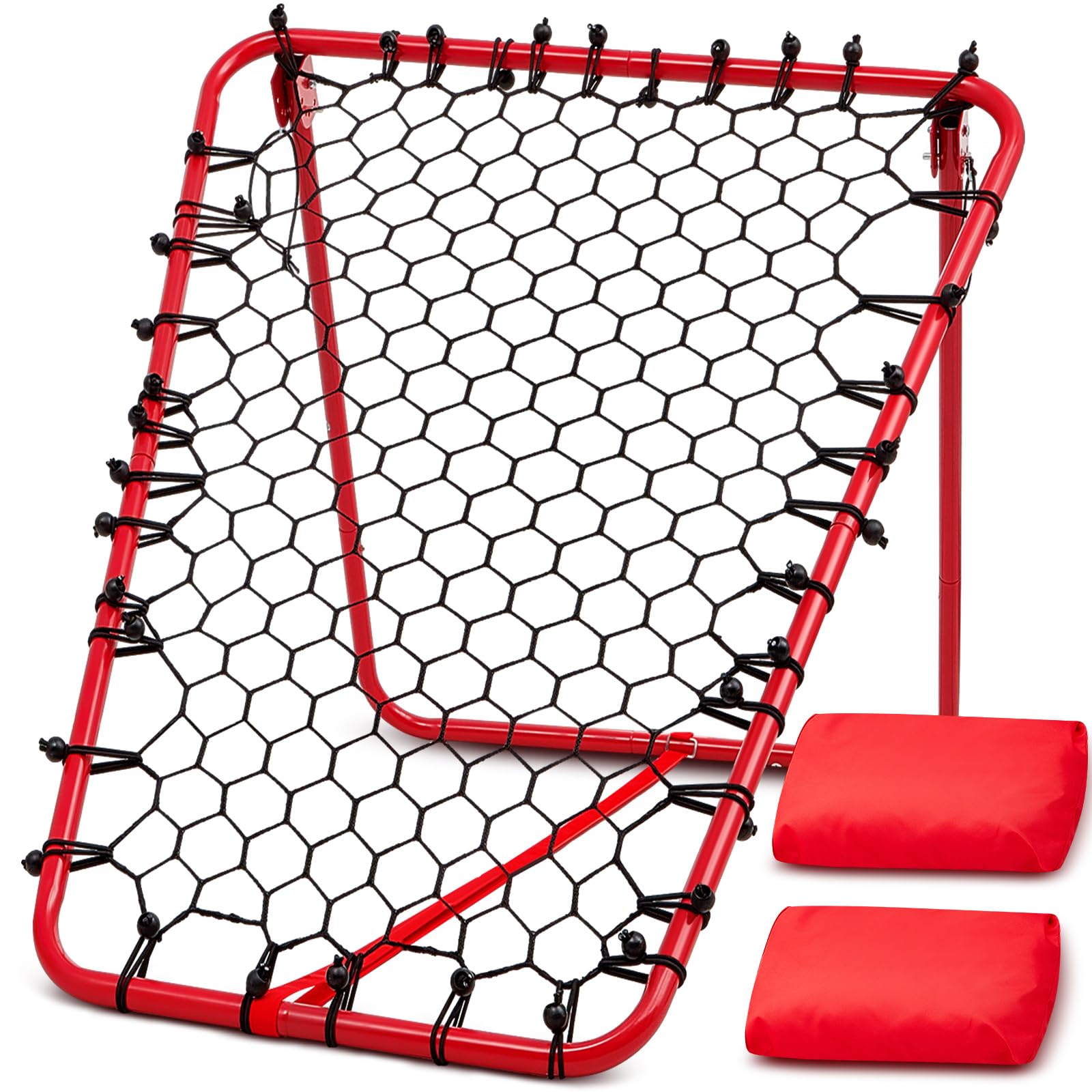 Amazon.com : Foilswirl Basketball Rebounder Net Portable Rebound Screen ...