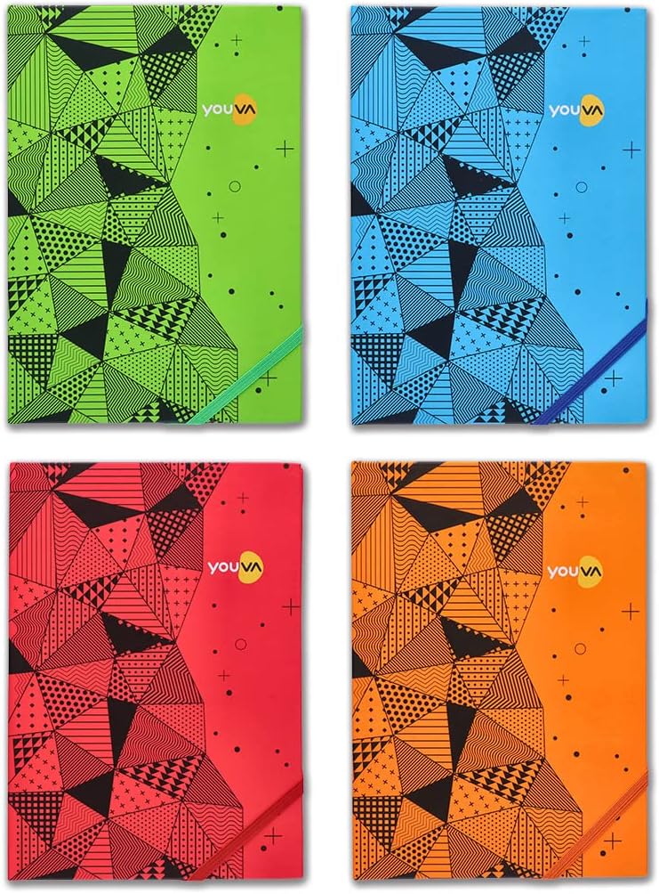 Navneet Youva YOUVA Case Bound Colour Pattern Edge Notebook | Single ...