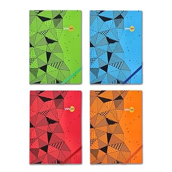 YOUVA Navneet Youva | Case Bound Colour Pattern Edge Notebook | Single ...