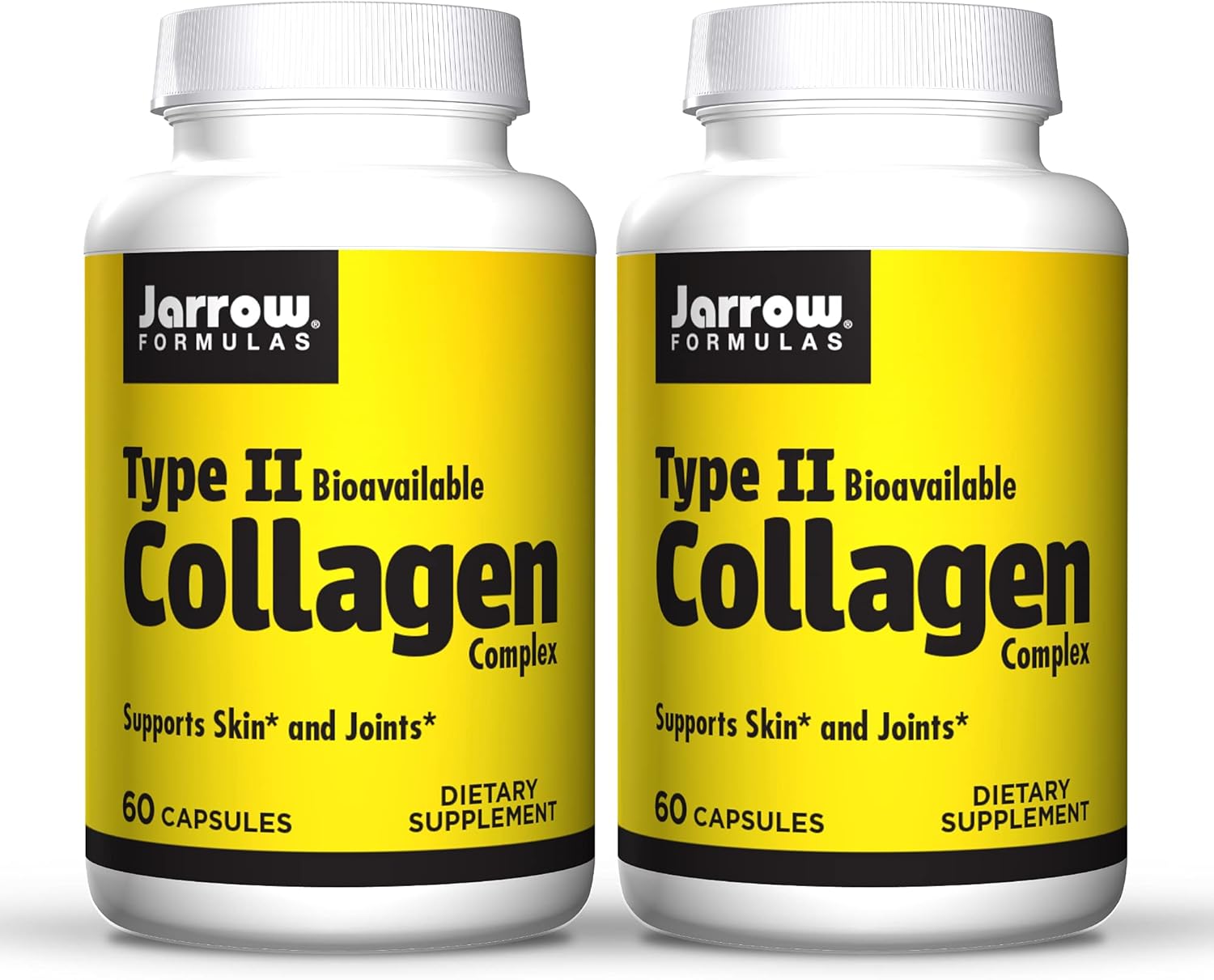 Jarrow Formulas Type II Bioavailable Collagen Complex 500mg Supports ...