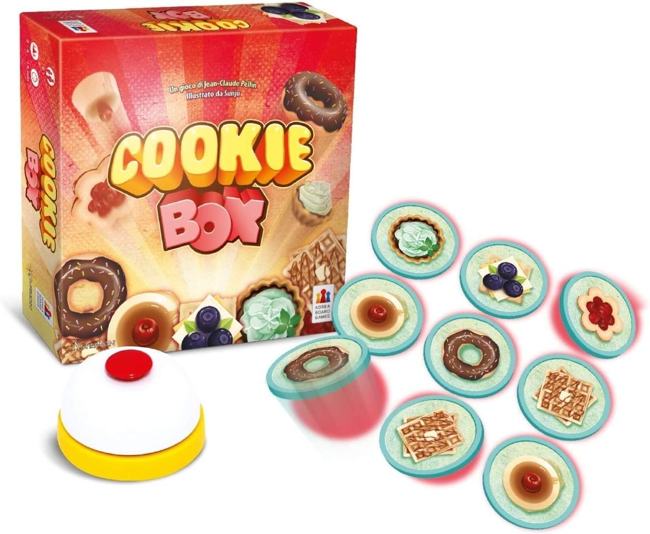 Asmodee - Cookie Box, Board Game for the Whole Family, 2-4 Players, 6 ...