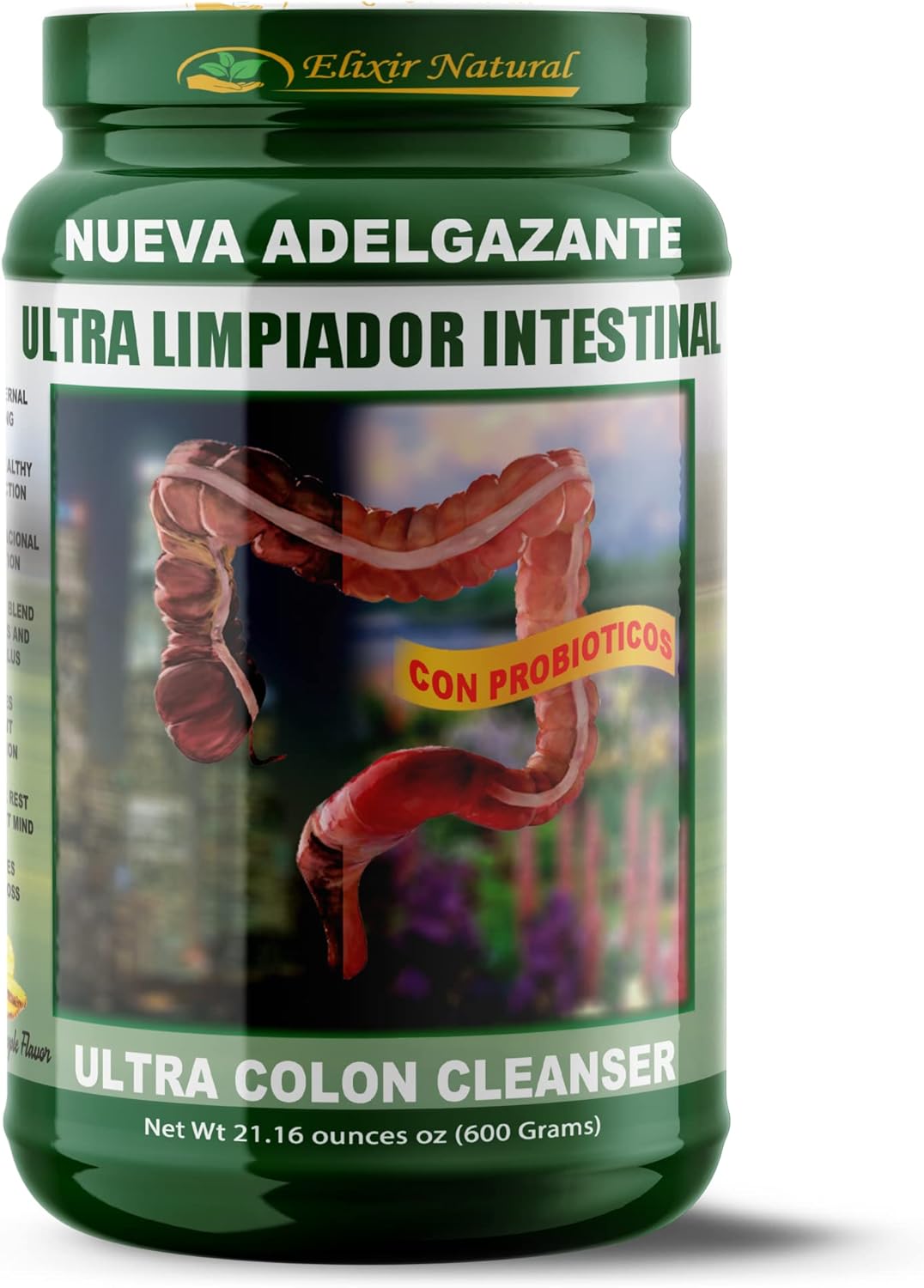 Amazon.com: Elixir Natural Labs Ultra Limpiador Intestinal Adelgazante ...