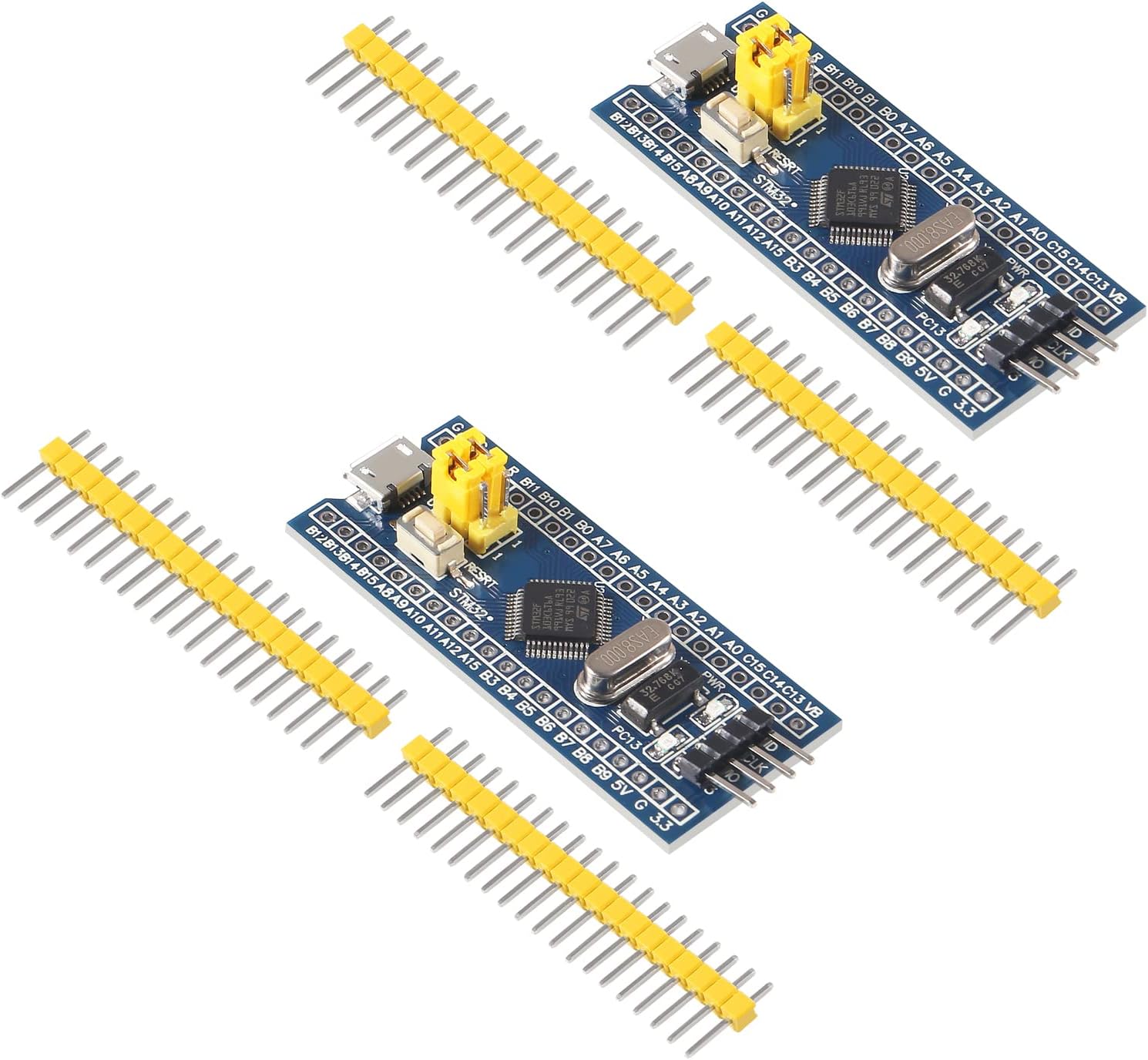 Amazon.com: AITRIP 2PCS STM32F103C6T6 ARM STM32 Minimum System ...