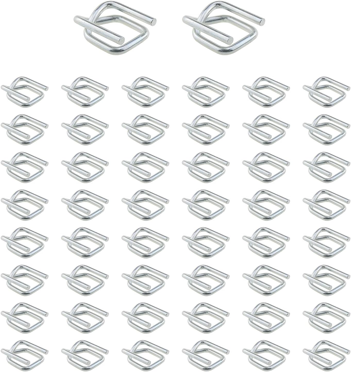 Amazon.com: ZZHXSM 50PCS Strapping Buckle Metal Wire Buckle 1/2 Inch ...