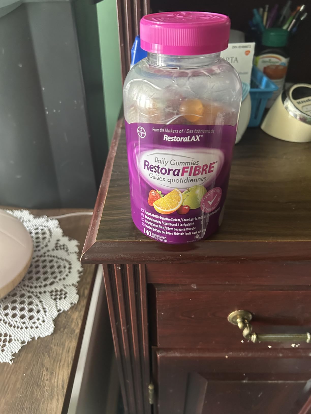 RestoraFIBRE Daily Prebiotic Fibre Gummies - Fibre Supplements For Men ...