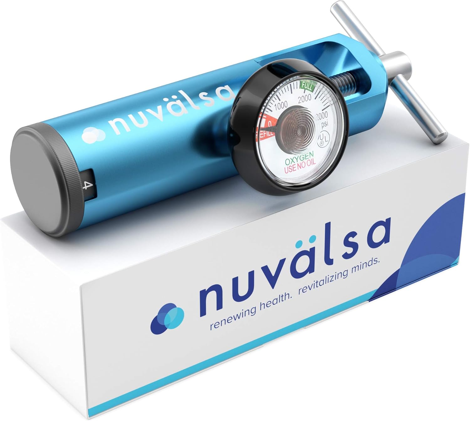 Amazon.com: Nuvälsa Ozone Therapy Low Flow Oxygen Regulator – Easy to ...