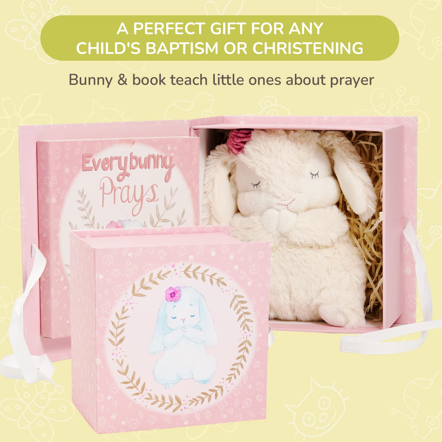 Snapklik.com : Tickle & Main Everybunny Prays, Baby And Toddler Gift Set