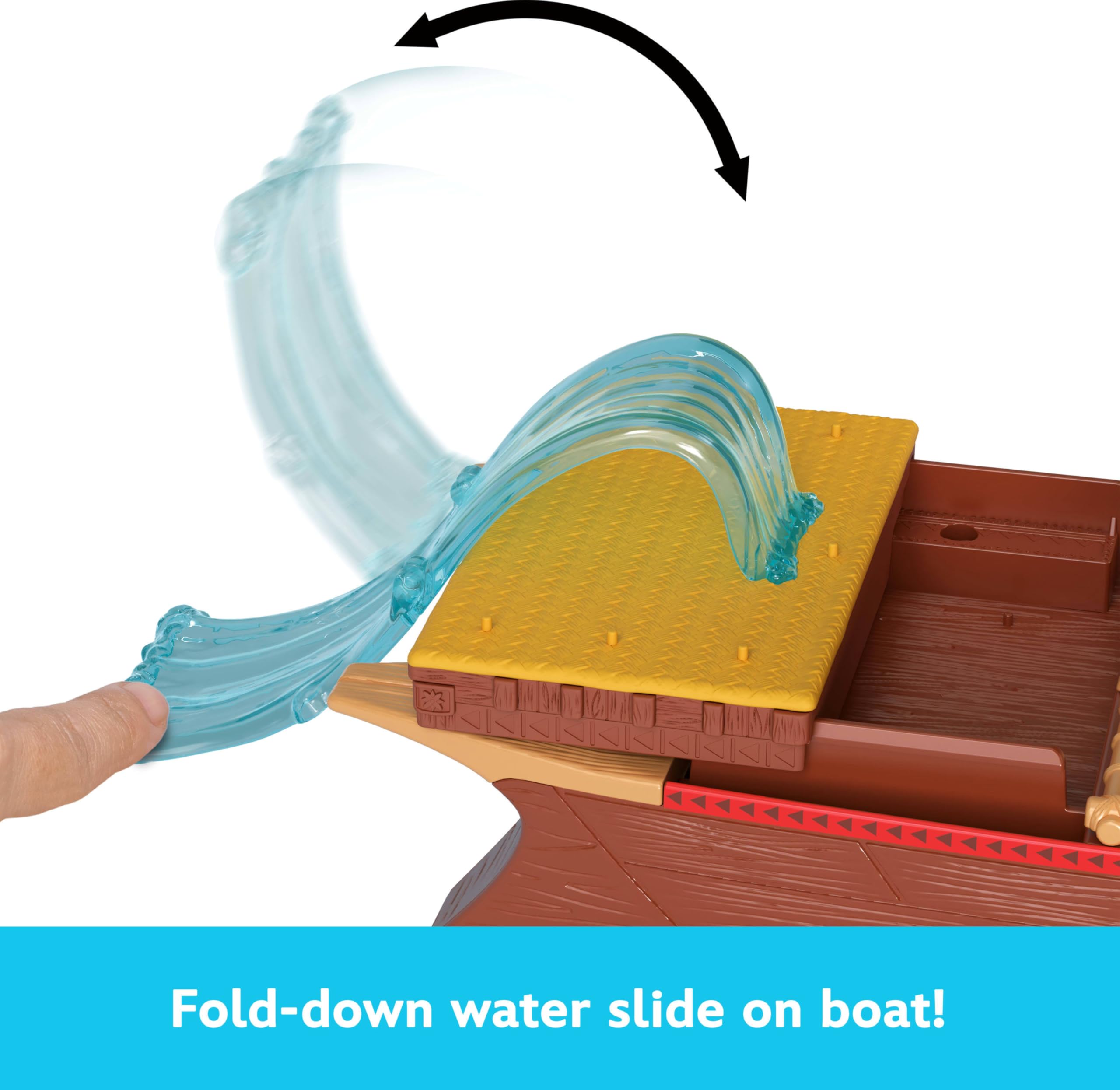 Snapklik.com : Mattel Disney Moana 2 Toys, Moanas Adventure Canoe Playset