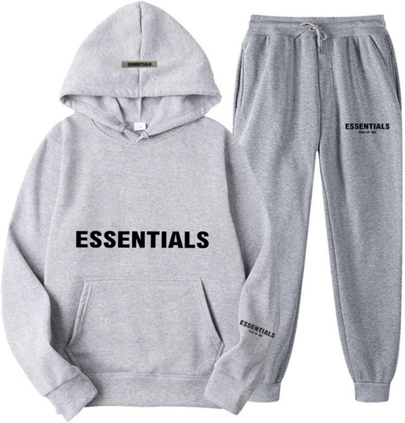 Fear of God Essentials - Sudadera con Capucha, Conjunto de chándal, Manga Larga, Ropa Deportiva ...