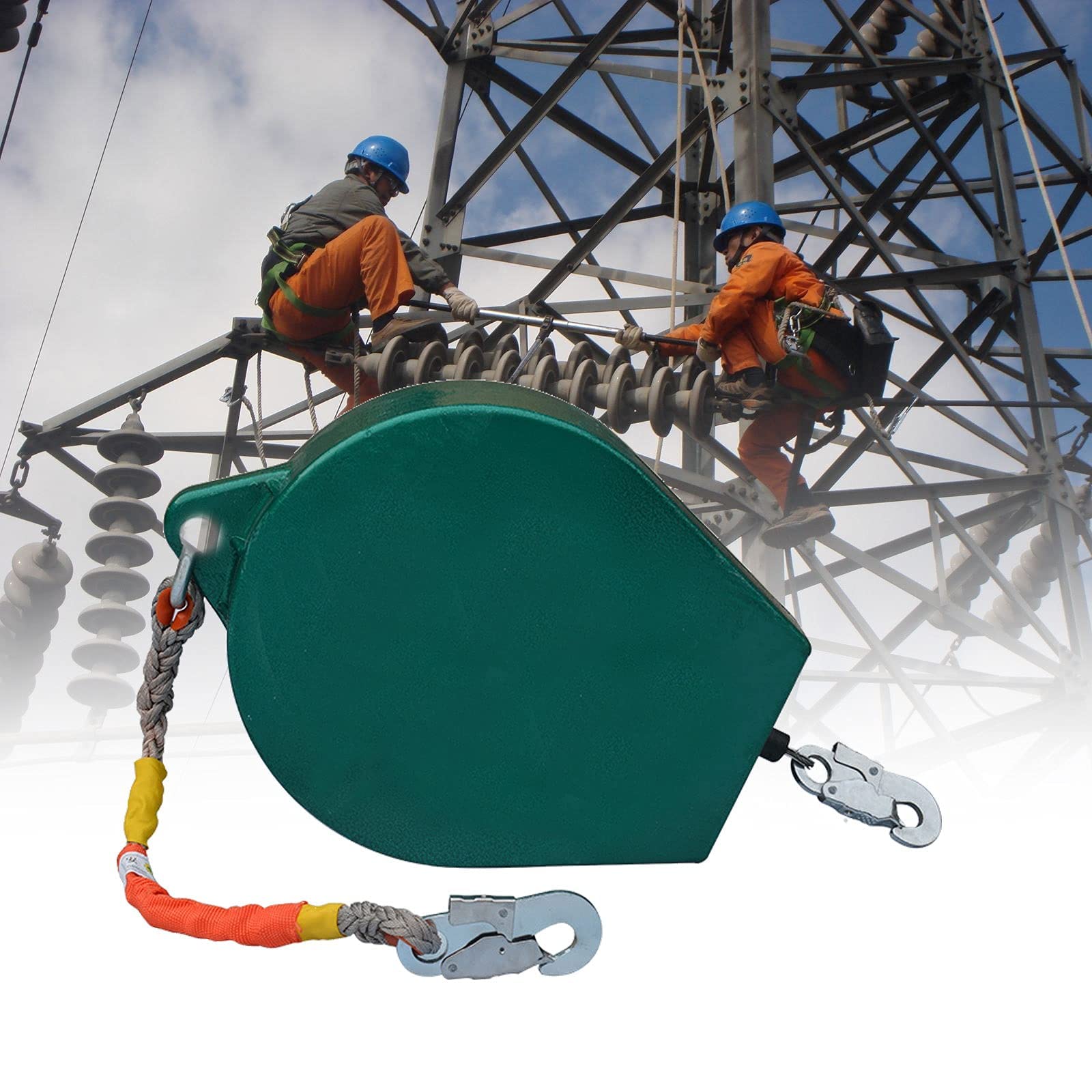 Buy Double Lock Structure Fall Arrester at Height, Self Retracting ...