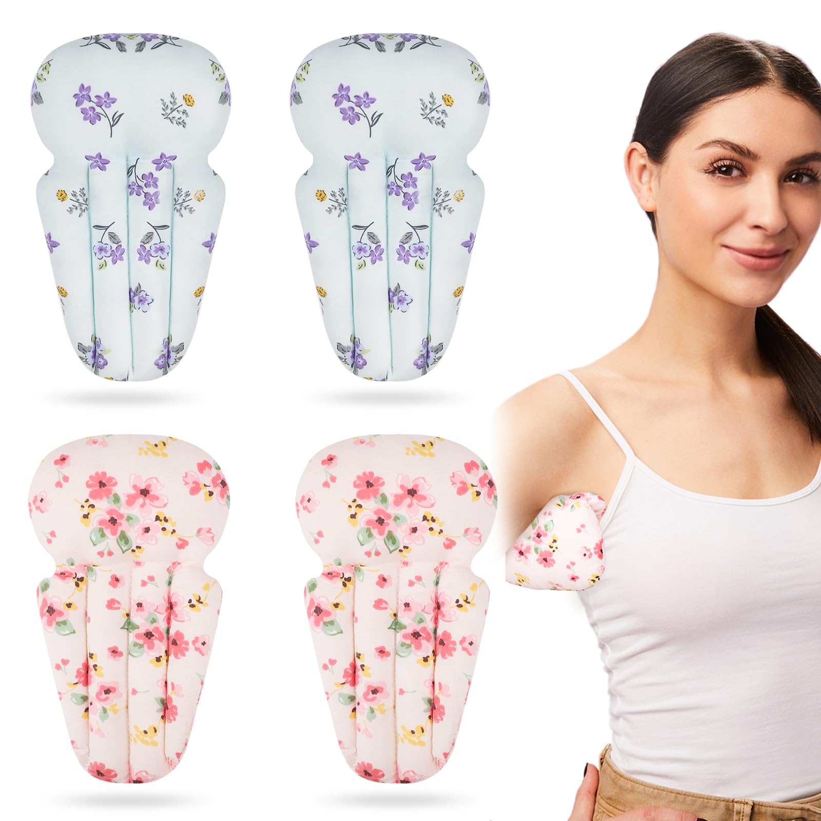 Amazon.com: RoamReady Lymphedema Mastectomy Pillows, 4Pcs Cotton ...