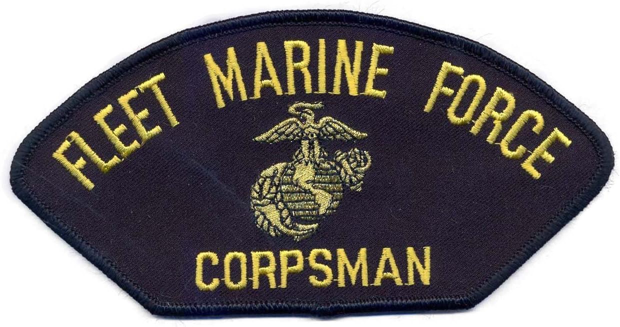 Amazon.com: FMF Fleet Marine Force Corpsman Patch Devil Doc : Clothing ...