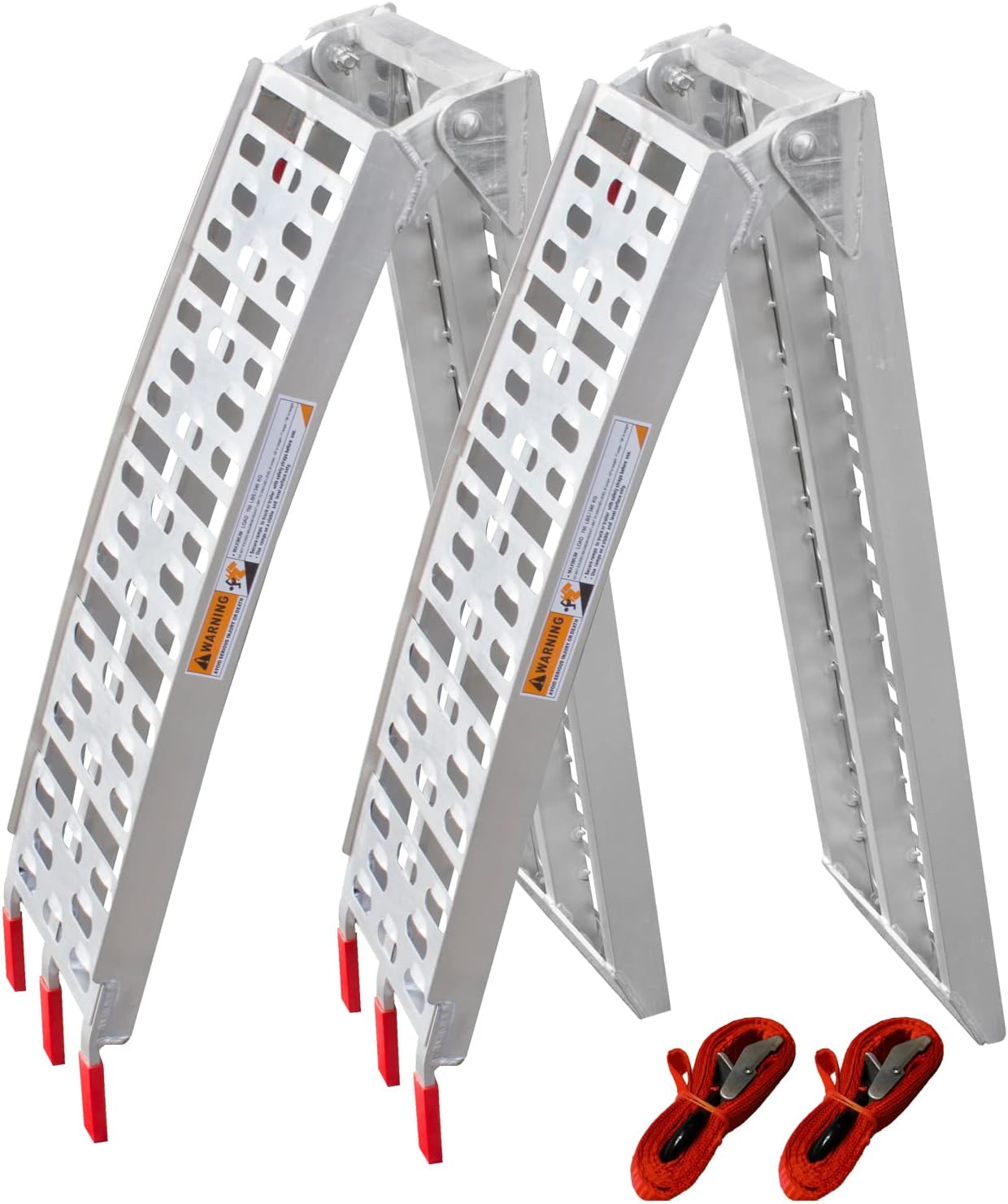 Carivia 2Pcs Aluminum Loading Ramps 90''x12'', 1500 Lbs Motorcycle ...