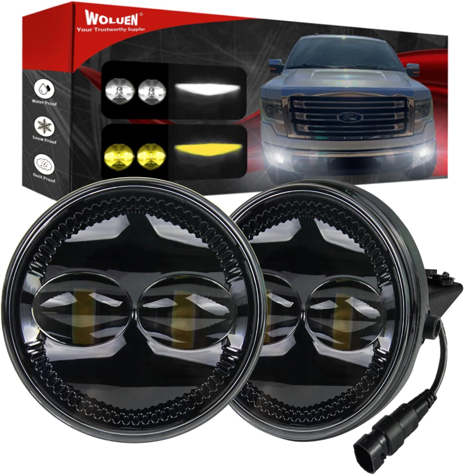Amazon.com: AUTOSAVER88 Fog Lights Compatible with 2007 2008 2009 2010 ...