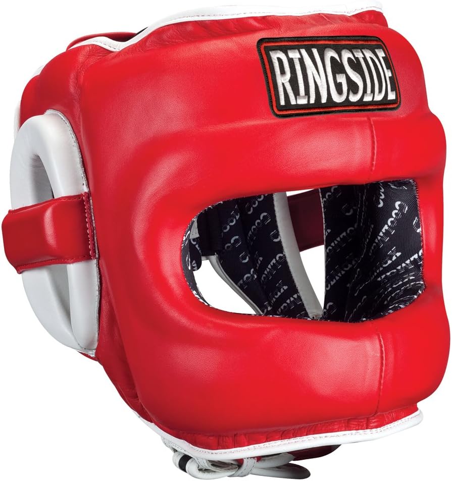 Amazon.com : Ringside Deluxe Face Saver Boxing Headgear : Boxing And ...