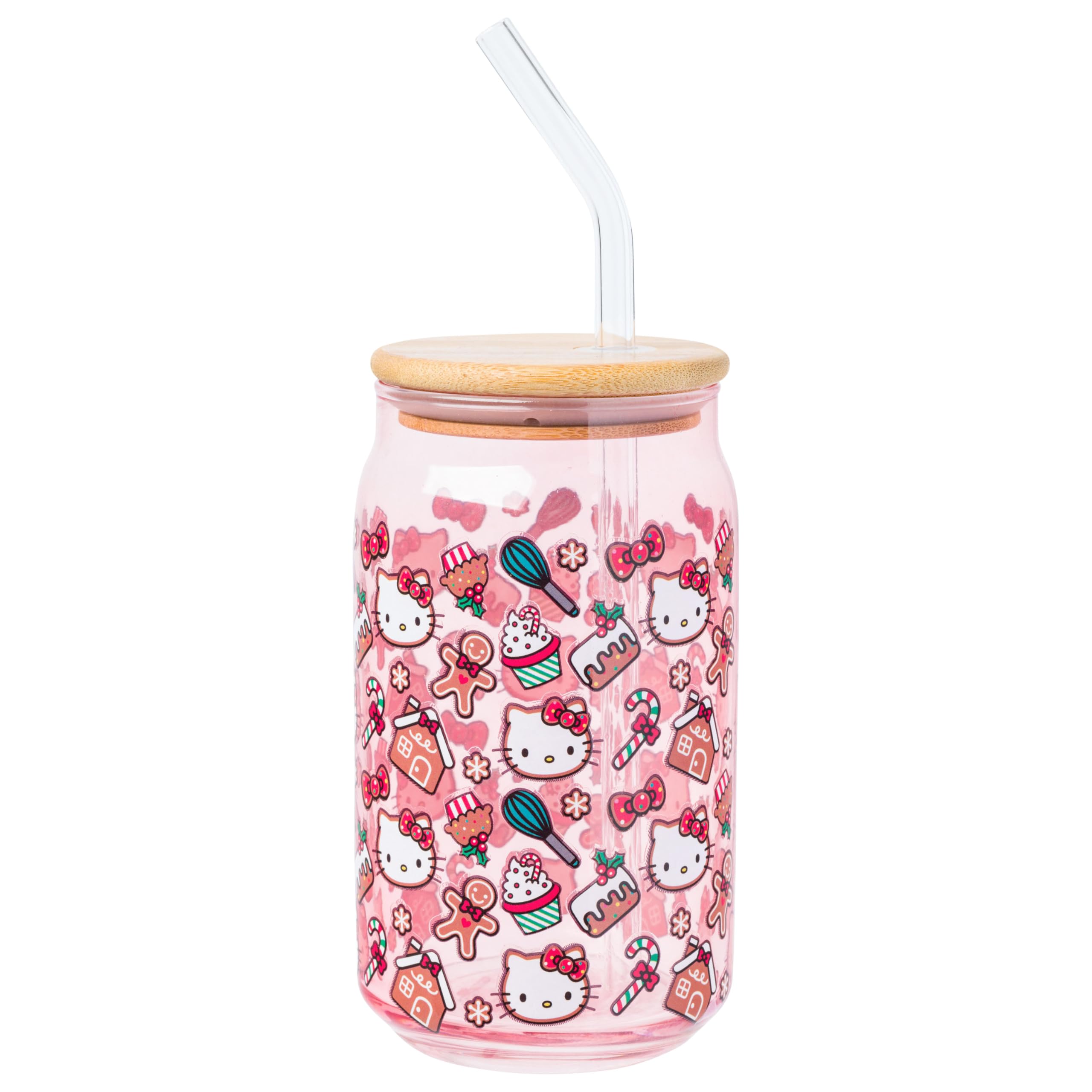 Amazon.com: Silver Buffalo Sanrio Hello Kitty Gingerbread Cookies ...