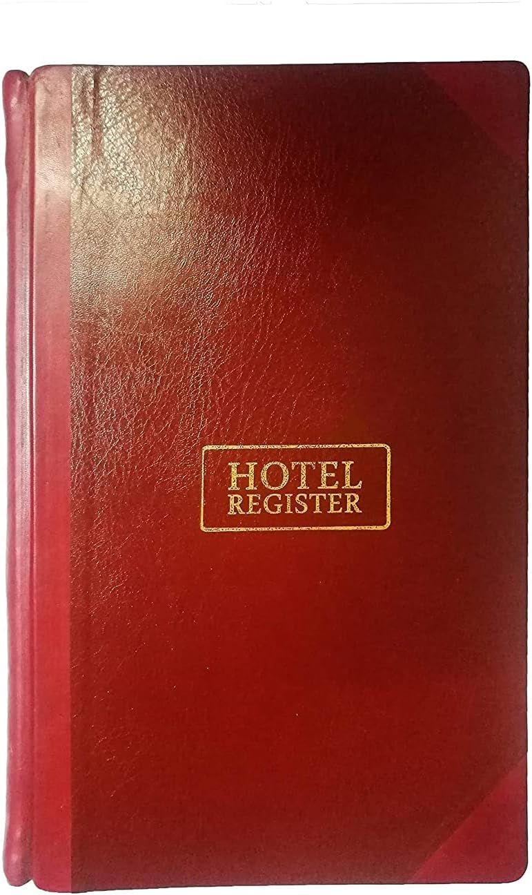 Hotel Record Register Book | 200 Sheets | 400 Pages | 2200 Entries ...