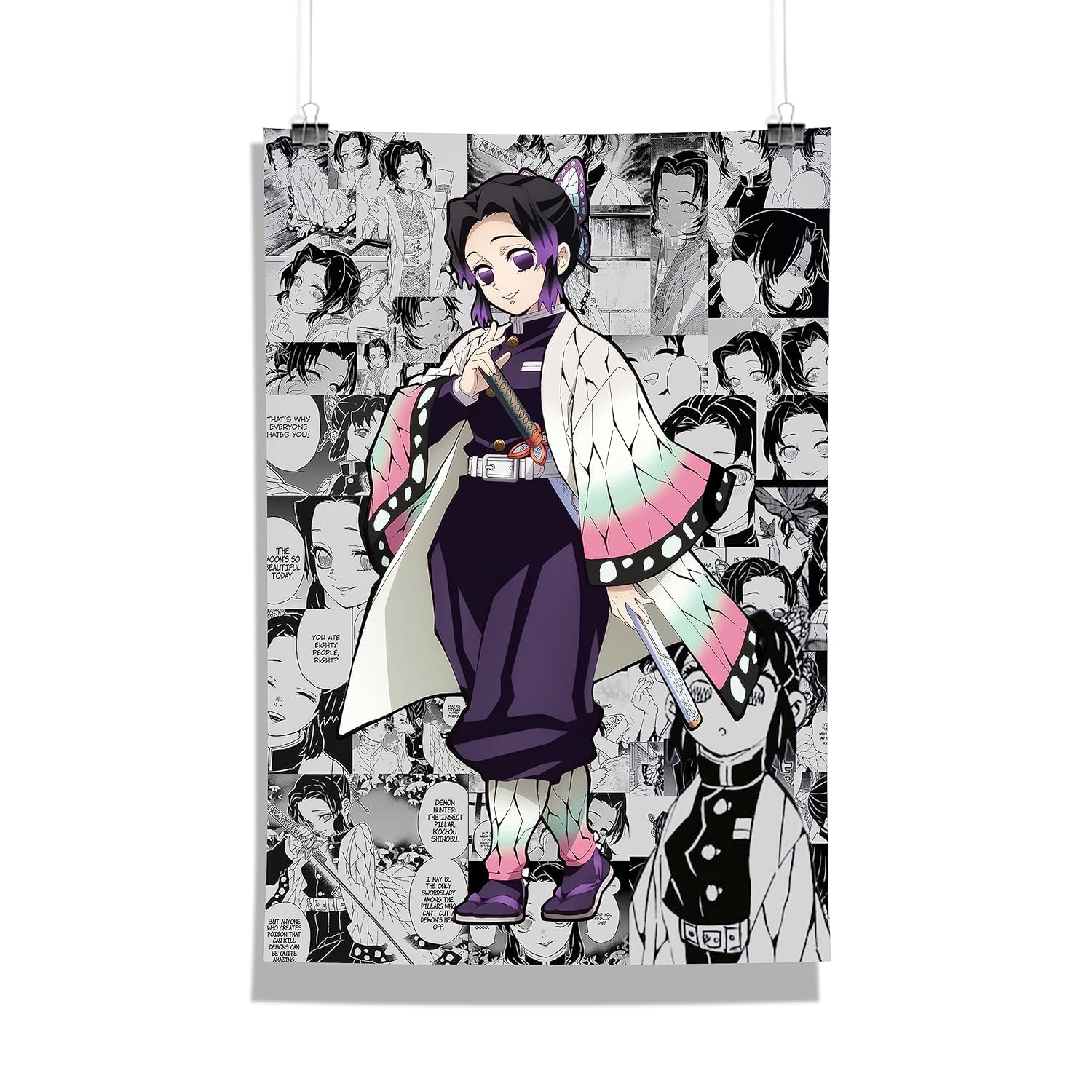 Epic Stuff - Demon Slayer - Shinobu Kocho - The Insect Hashira A3 Size ...