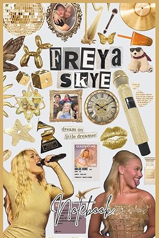 Freya Skye Notebook : 110 Page Lined Journal for Fans – 6x9 Inch ...