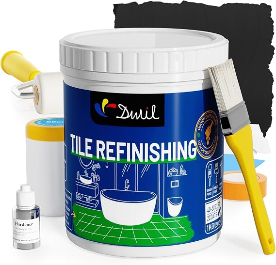 DWIL Tub and Tile Refinishing Kit - Odorless DIY Sink Bathtub ...