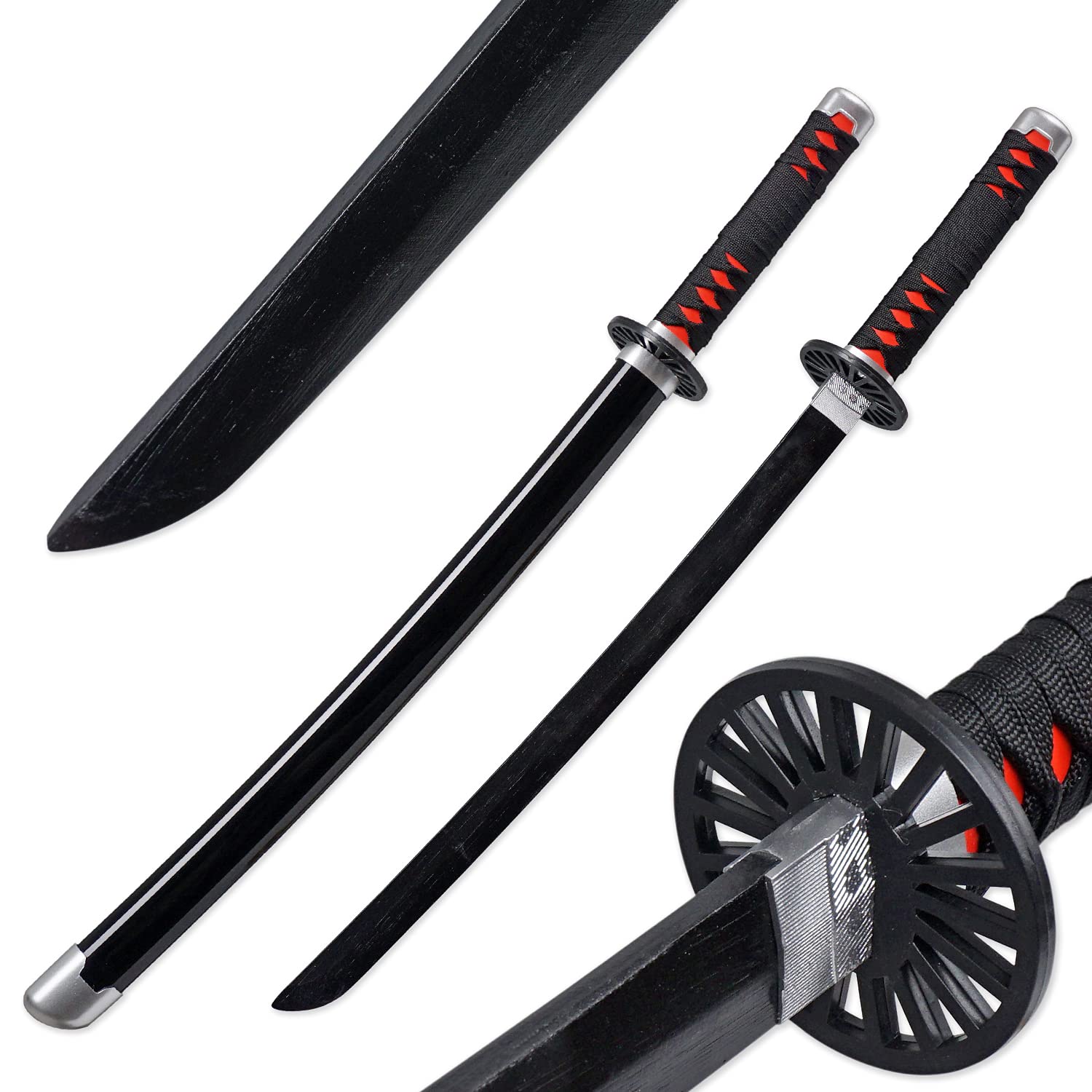 Buy Zisu Bamboo Blade Demon Slayer Katana, About 31.5 inch Overall ...
