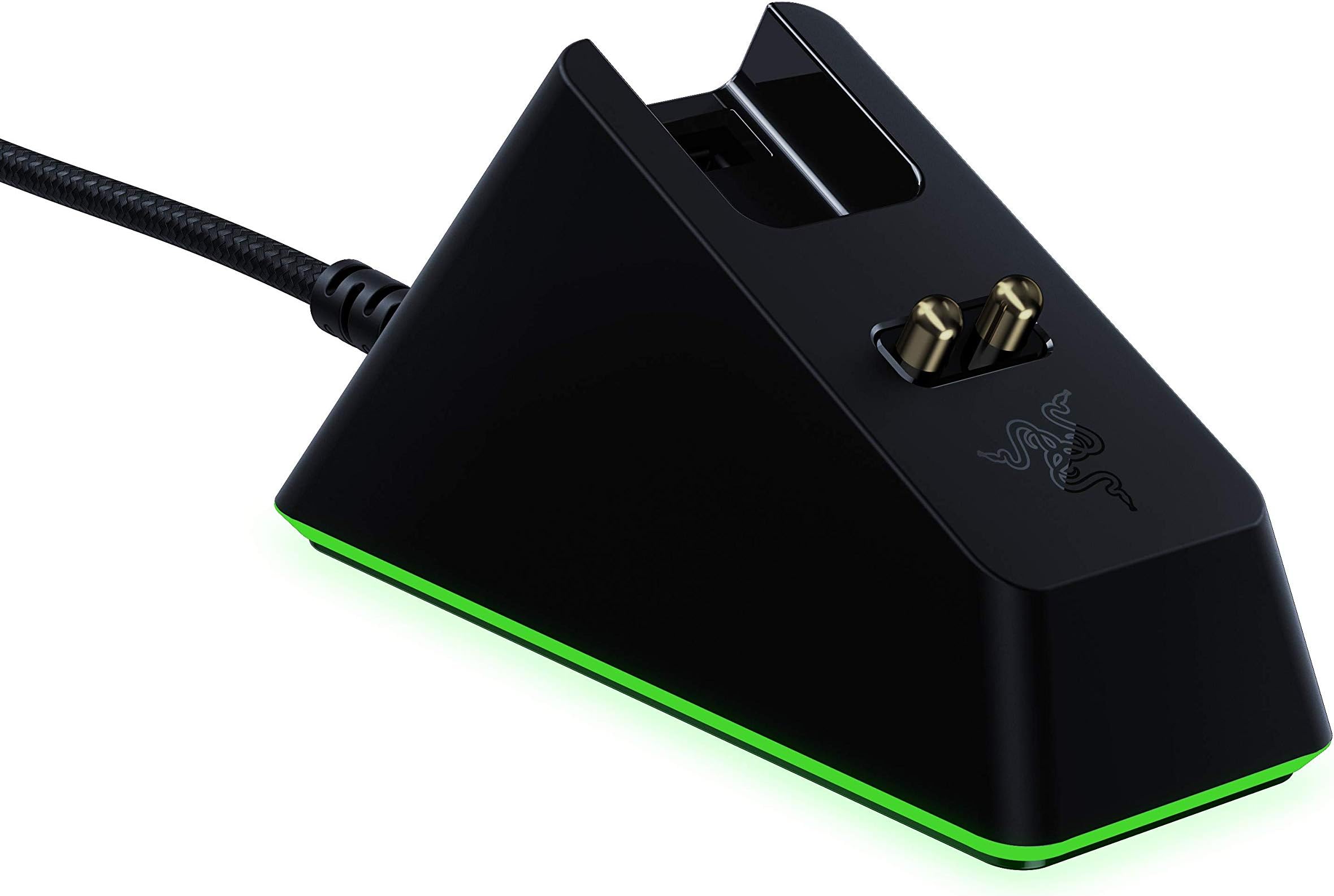 Amazon.com: Razer Mouse Charging Dock Chroma: Magnetic Dock with Charge ...