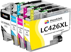 Hookink LC426 XL LC-426XL Pack Cartouche d'encre Multipack Compatible ...
