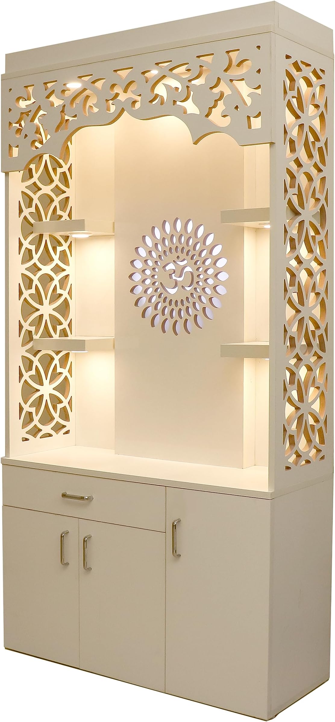White Home Temple, Wood : Amazon.in: Home & Kitchen