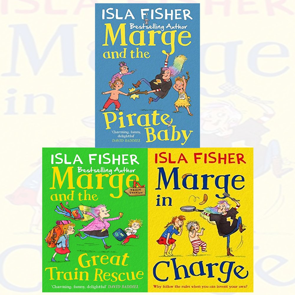 Isla Fisher Marge Collection 3 Books Bundles (Marge in Charge,Marge and ...