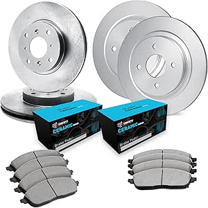 Amazon.com: R1 Concepts Front Rear Brakes and Rotors Kit |Front Rear Brake Pads| Brake Rotors ...