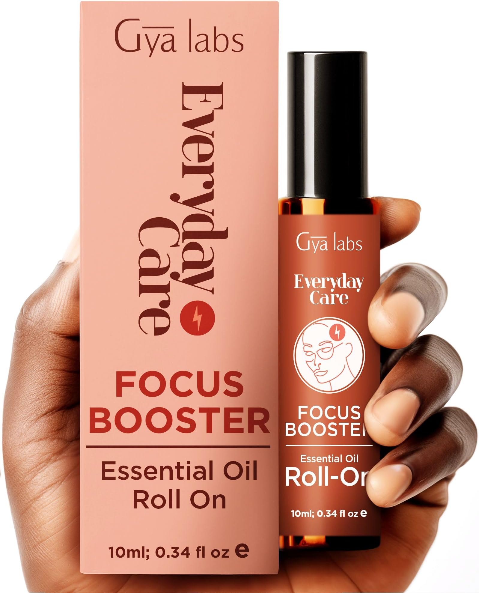 Amazon.com: Focus Essential Oil Roll On, Pre-Diluted 10ml (1/3 fl oz ...