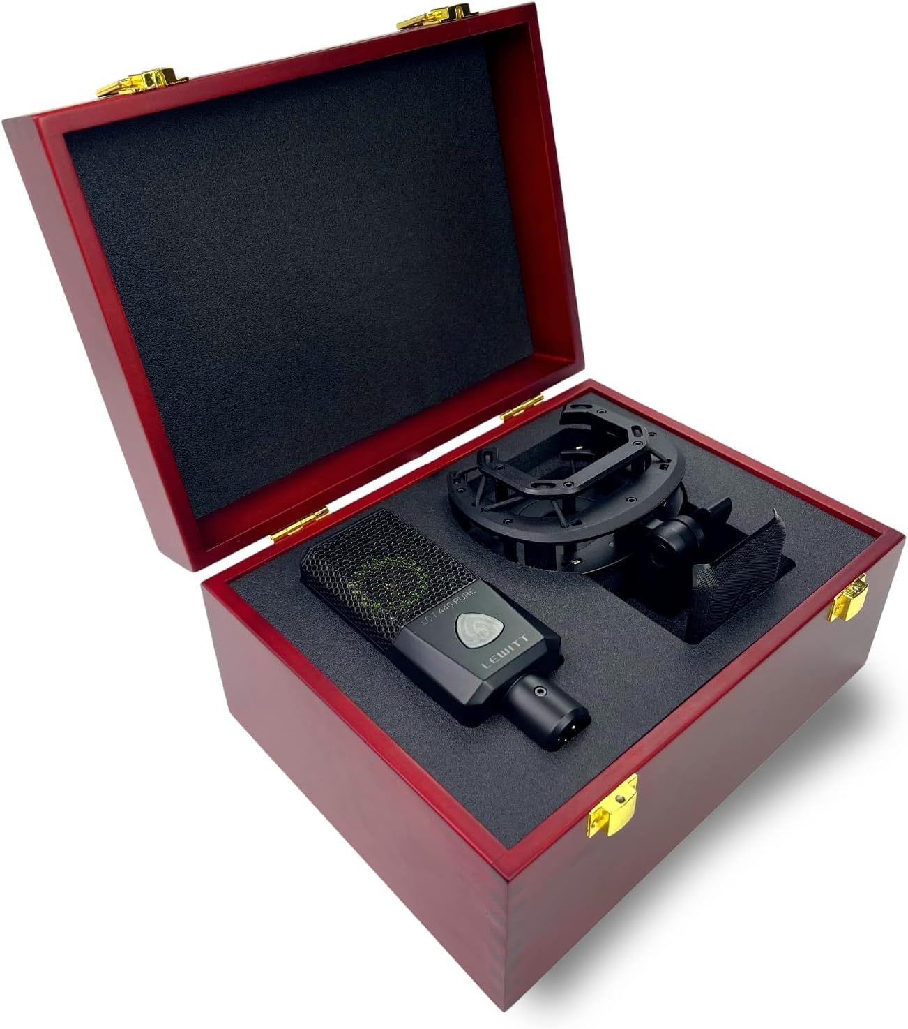Amazon.com: Wooden Microphone Case For Lewitt LCT 240 Pro/440 Pure ...