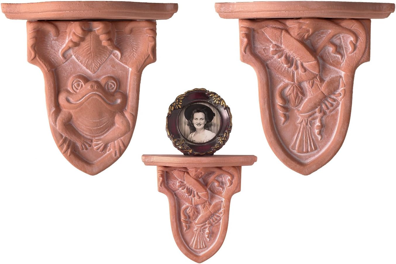 Amazon.com: JBK Pottery Wall Sconce Ceramic Vintage Farmhouse Mount ...