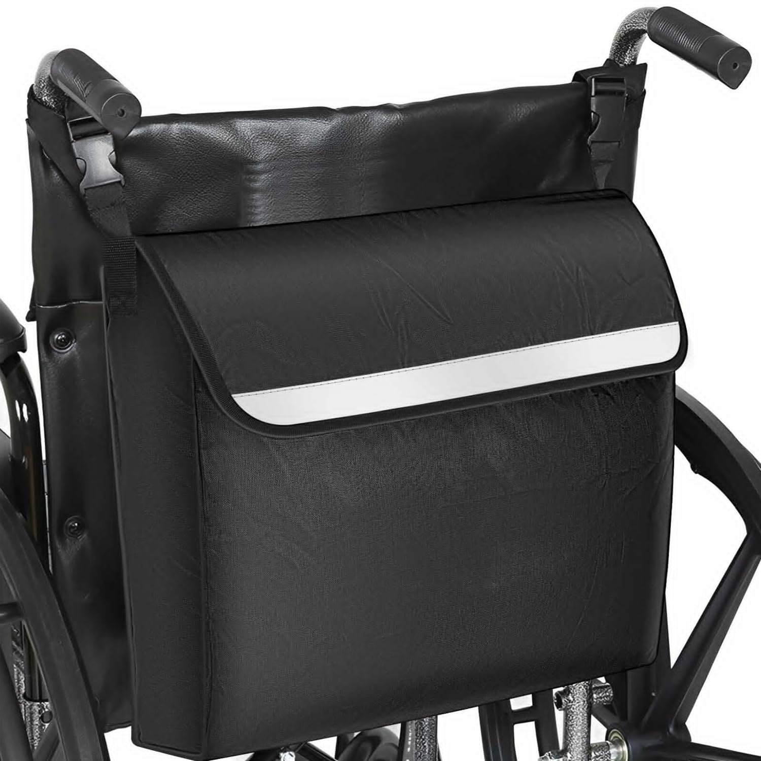 Amazon.com: Wheelchair Bag Backpack and Rollator Bag Provides Storage ...
