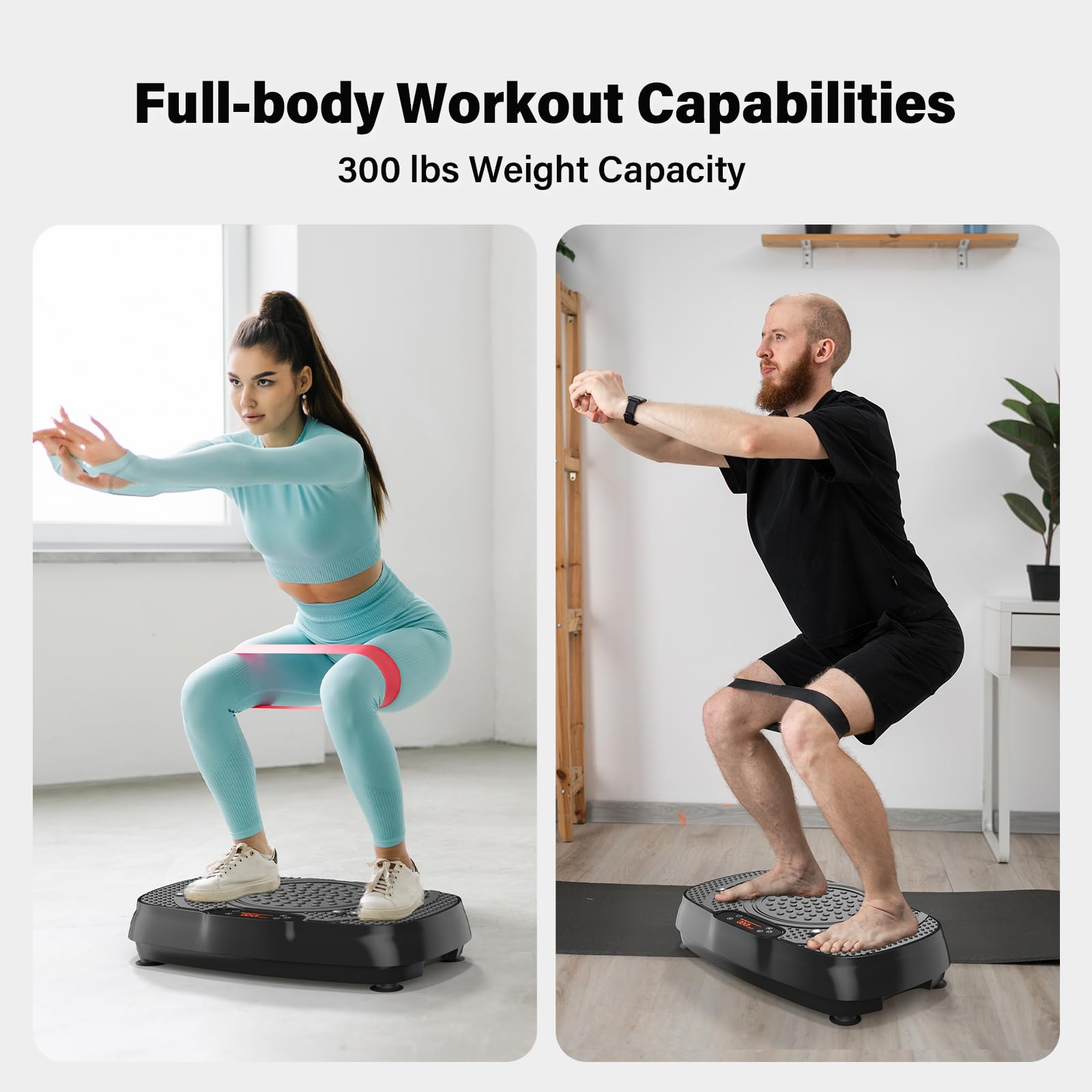 Snapklik.com : Vibration Plate Exercise Machine: TISSCARE Vibrating ...