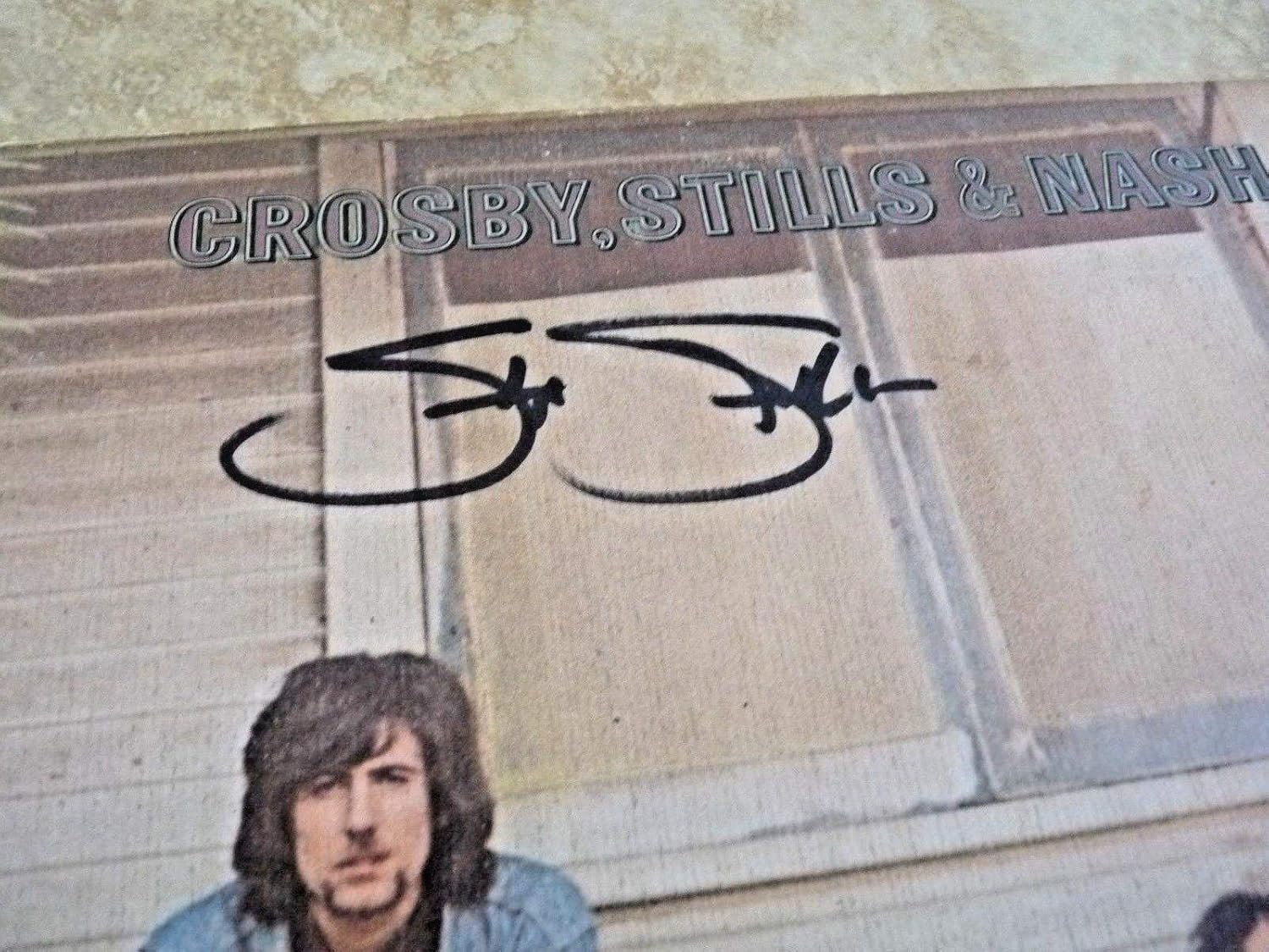 Stephen Stills CSN Signed Autographed Record Album LP Certified READ ...