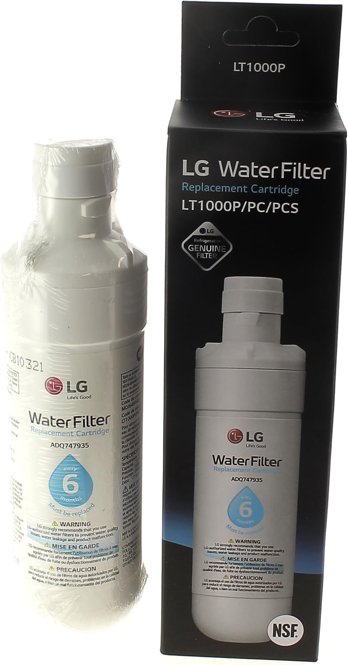LG LT1000P - 6 Month / 200 Gallon Capacity Replacement Refrigerator ...