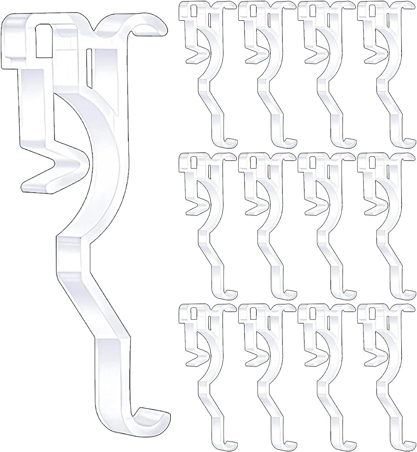 63mm 2½" Valance Clip for Wood Venetian Blinds (Pack of 3) VN1035 ...
