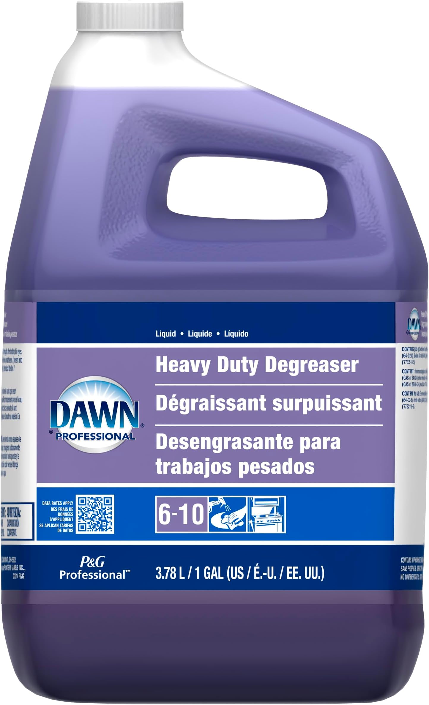 Amazon.com: Dawn Professional Heavy Duty Manual Pot and Pan Dish Soap ...