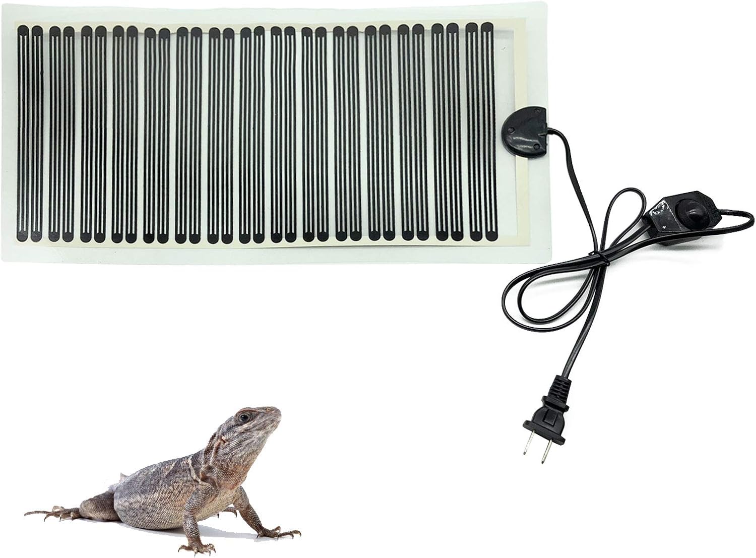 Amazon.com : PINVNBY 25W Reptile Heat Pad,Lizard Terrarium Heating Mat ...