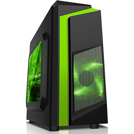 CiT Beam MATX RGB PC Gaming Case, Micro-ATX & Mini ITX Support | Black ...