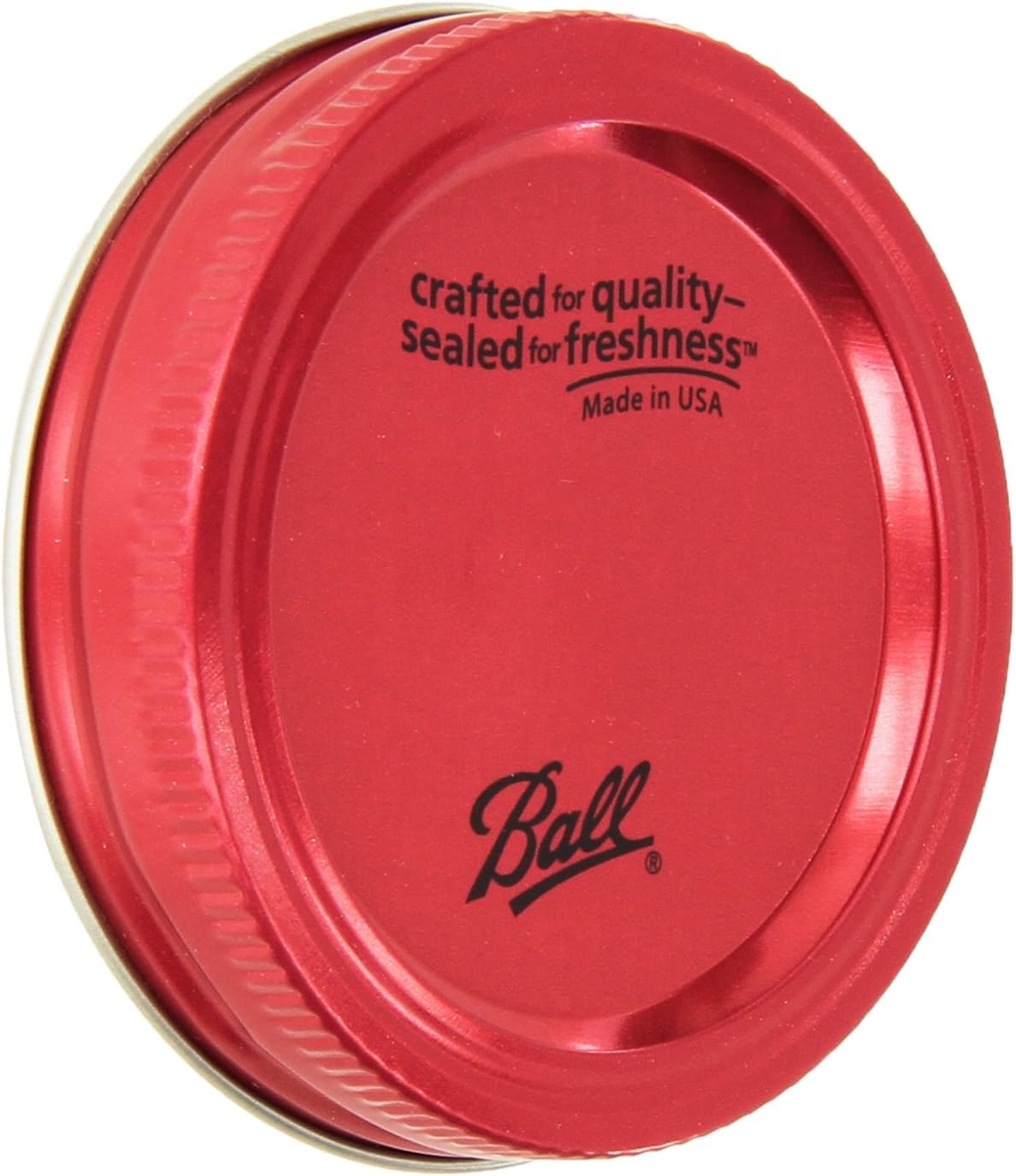 Amazon.com: Ball Regular Mouth Colored Lids With Bands (Pack of 6 total ...