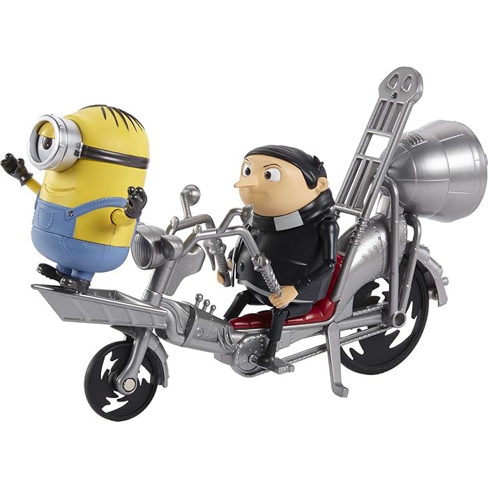Buy Minions: The Rise of Gru Movie Moments Pedal Power Gru Approx 4-in ...