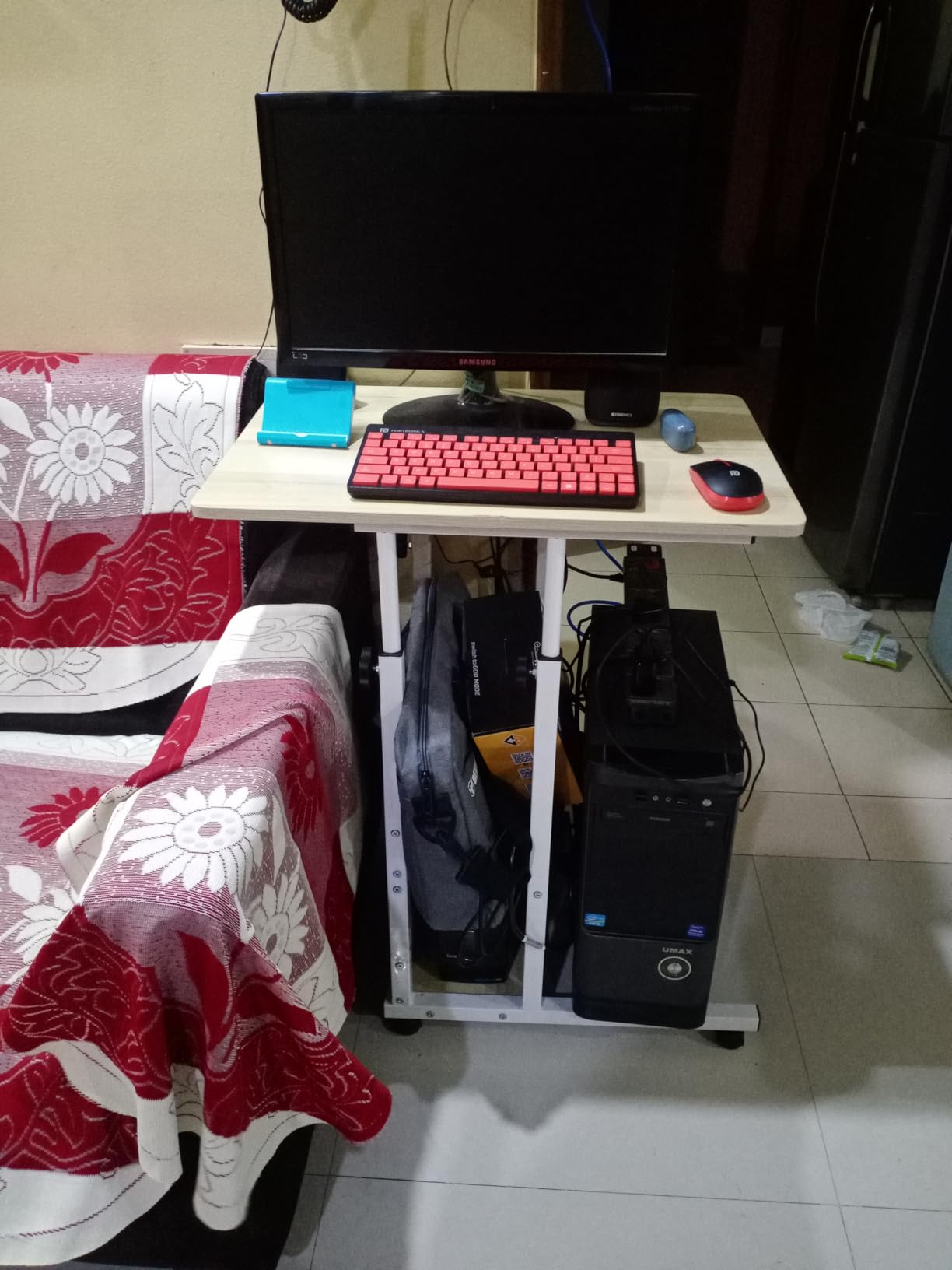 HOMELAND Wooden Laptop Table for Home Office Work|Bed|Students|Kids ...