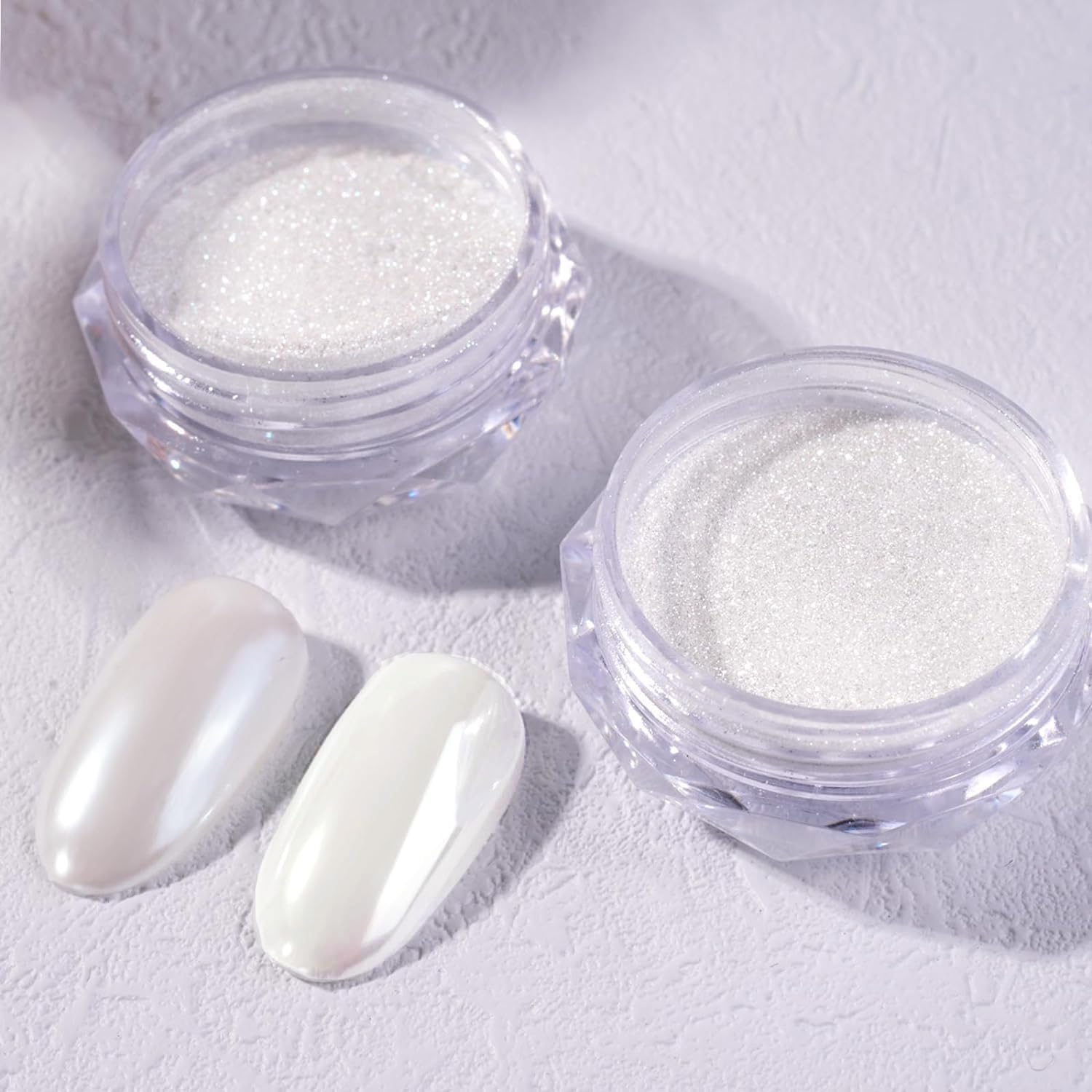 Amazon.com: PrettyDiva Aurora Chrome Nail Powder - Mermaid iridescent ...