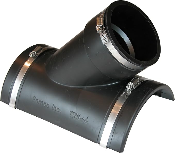 Amazon.com: Fernco PTSW-4 Flexible PVC Tap Saddle for Lateral Sewer ...